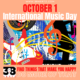 October 1 - International Music Day - 38 Hertz