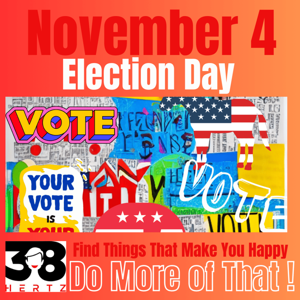 November 5 - Election Day: 100 Patriotic Ways to Celebrate Election Day